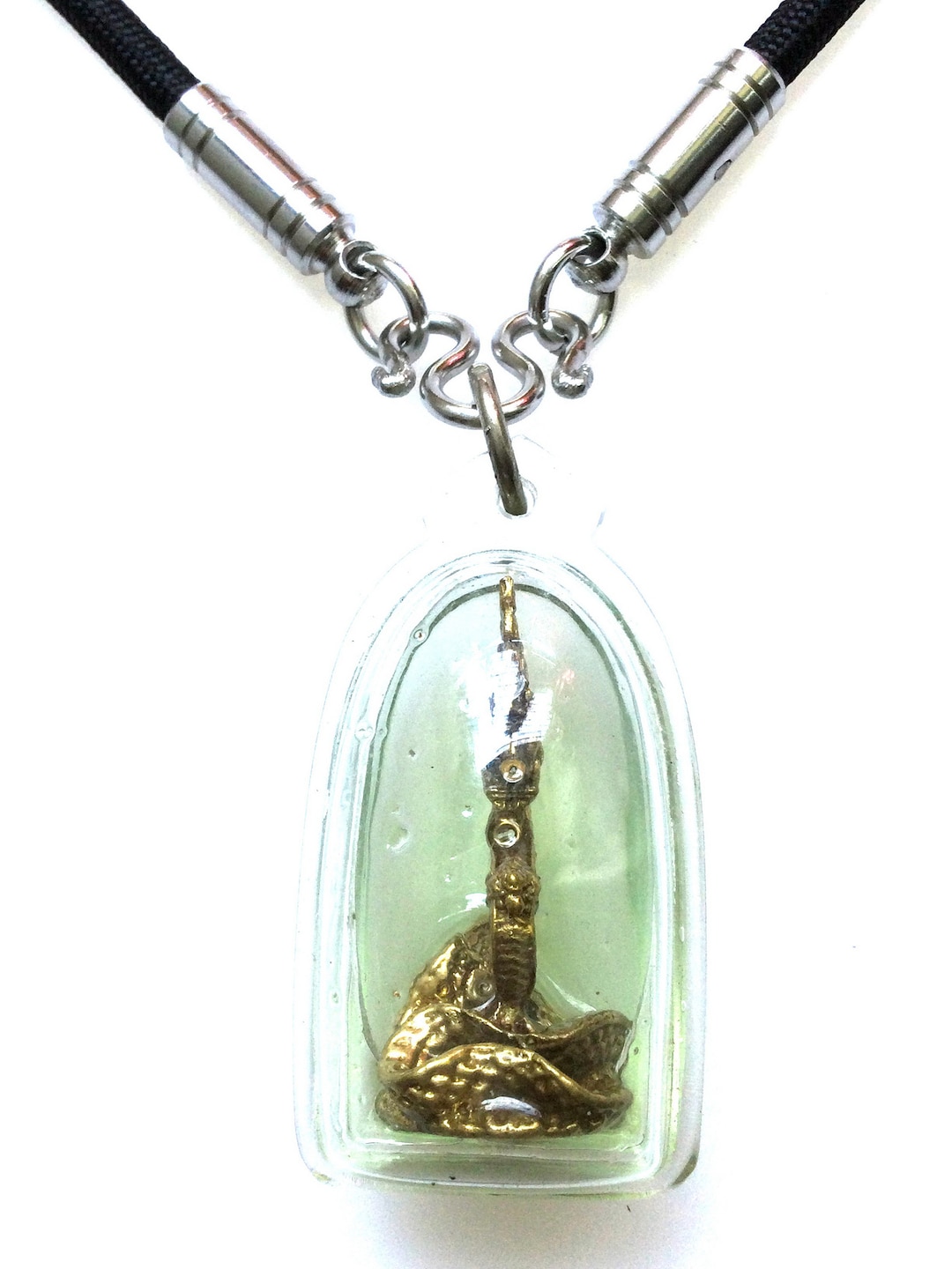 Rare Brass Naga Locket Pendant Set Waterproof Case / Limited Powerful ...