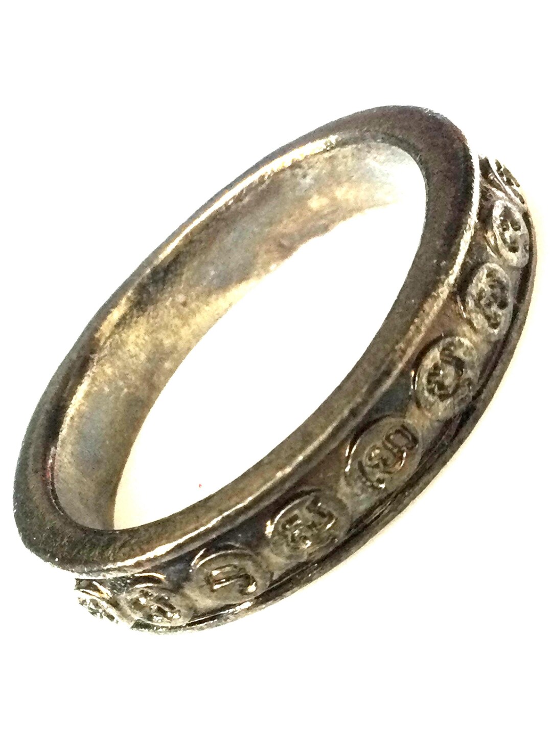 Rare Vintage Kao-mongkon LP Kong Ring B.E. 2556 / Powerful Charm Ring ...