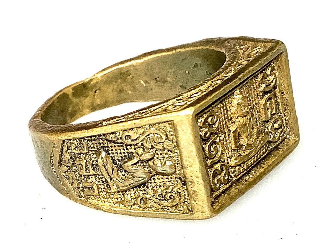 Rare Magic Ring Made by LP Duu From Sakae Temple B.E. 2525 / Powerful ...