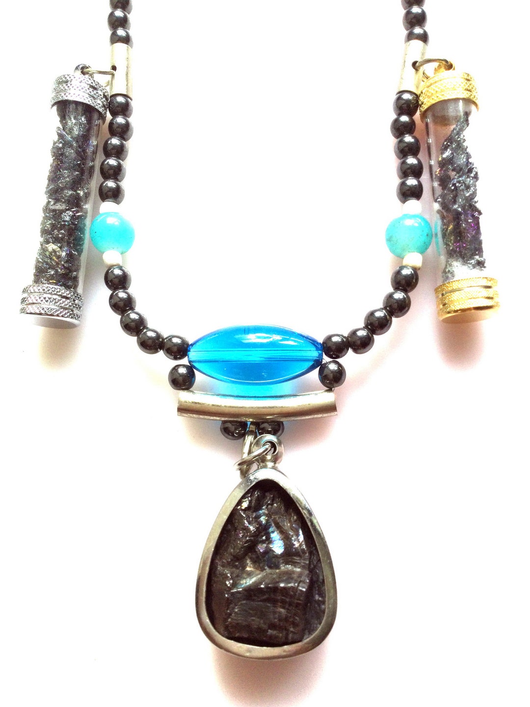 Rainbow 7 Colors Leklai Magi Pendant Top Talisman for Protection and ...