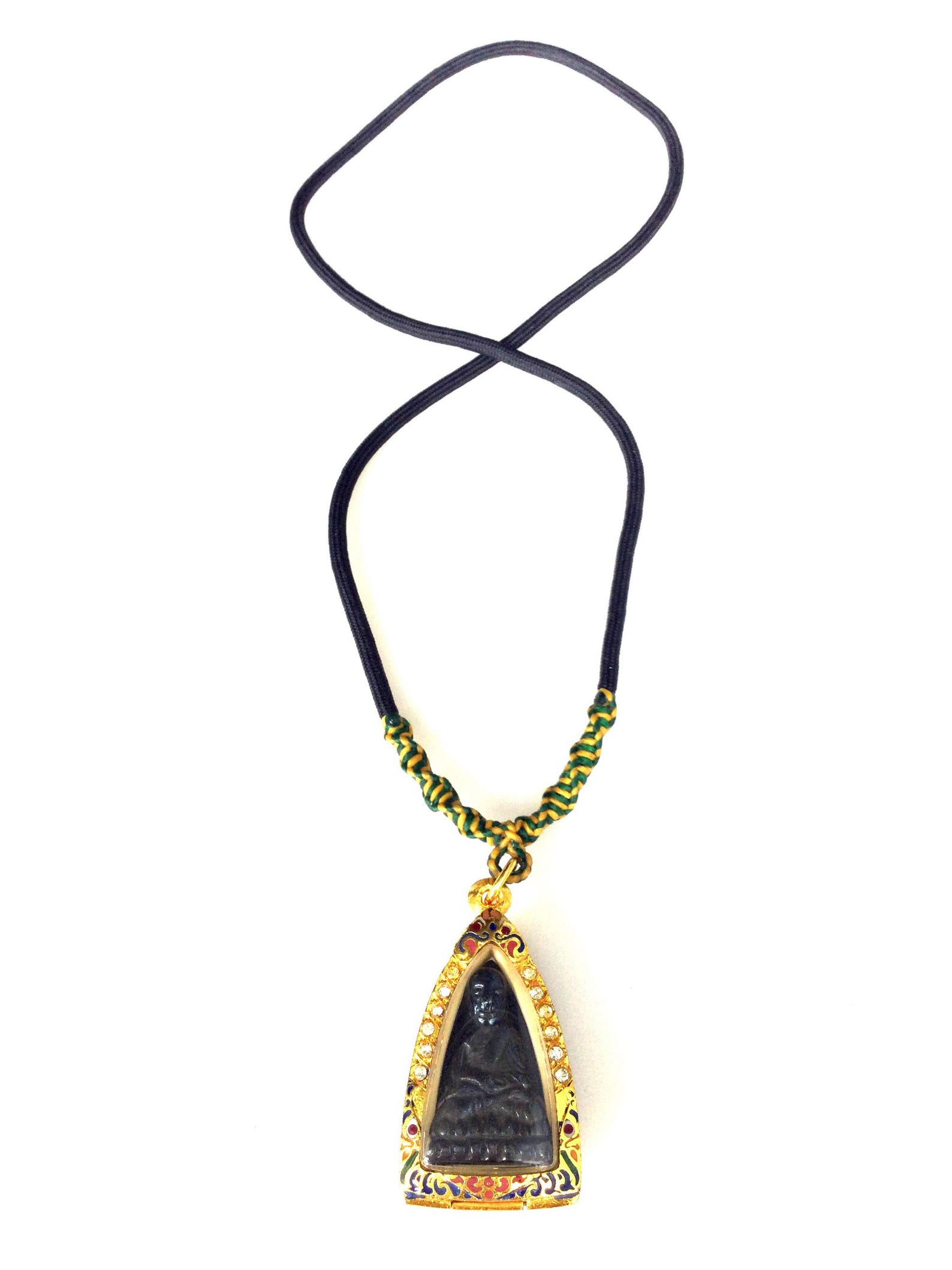 Rare Rainbow Leklai LP Tuad Amulet / Top Sacred Good Luck Pendant ...