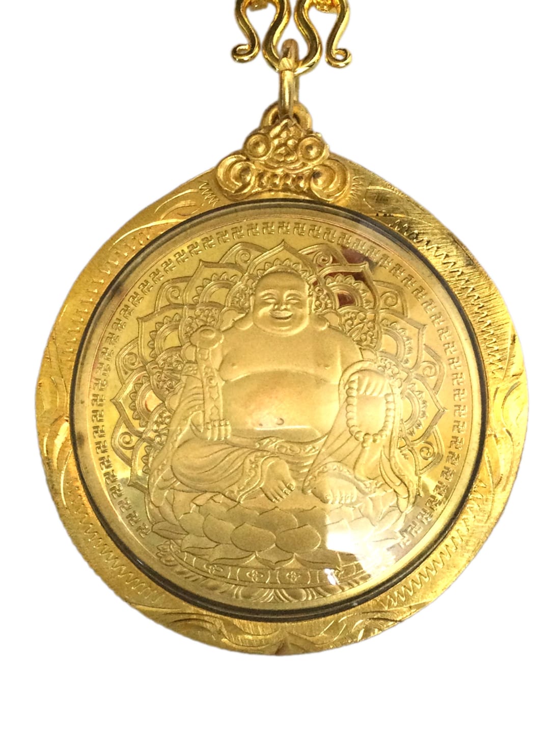 Rare Gold Phra Sangajayana, Yantra Mantra Magic Pendant / Lucky and ...