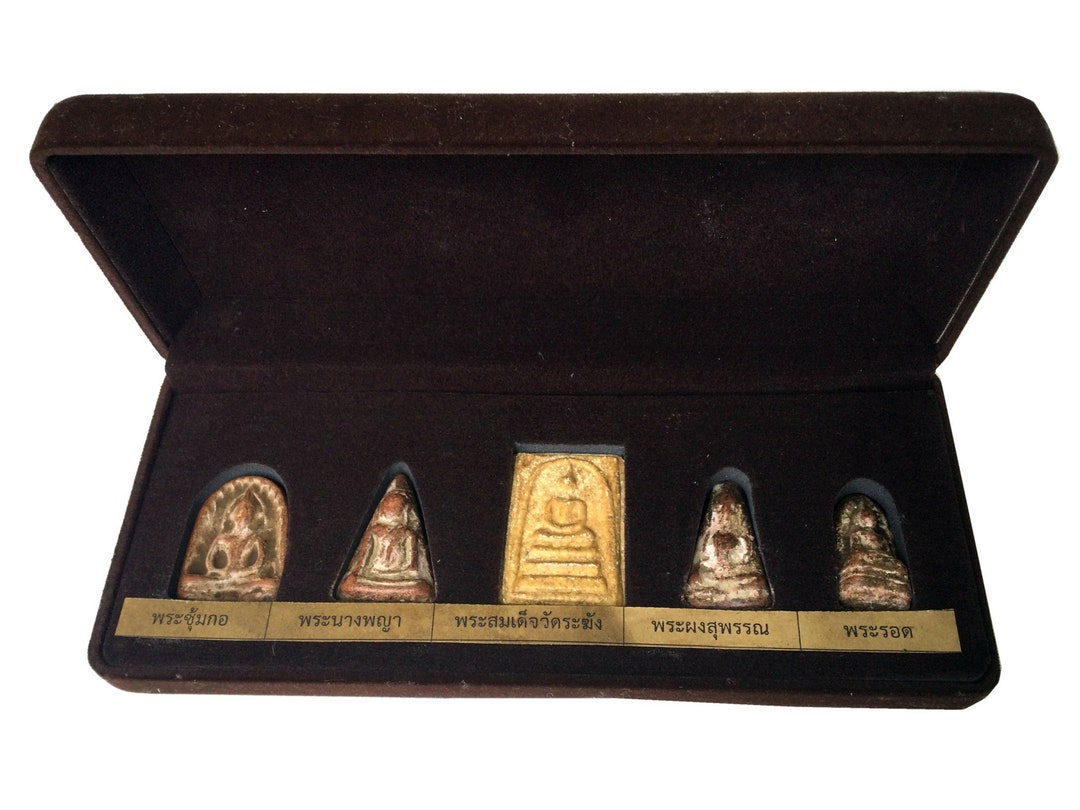 Very Rare Phra Benjapaki 5 Model, Phra Somdet, Phra Nangpaya , Phra Rod ...