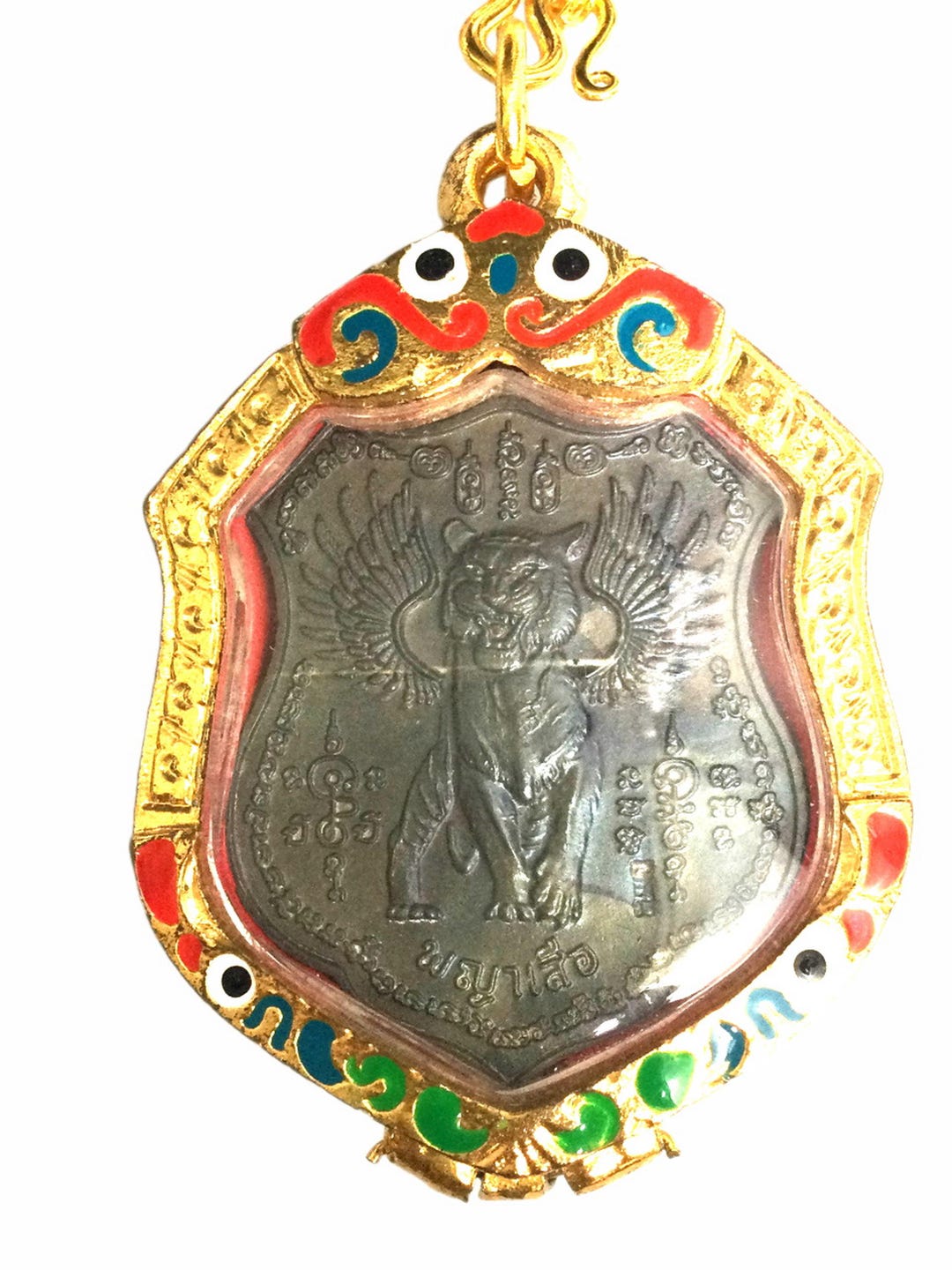 Rare Yantra Mantra Black Paya Tiger Lp Chanai Sangkapridi Temple ...