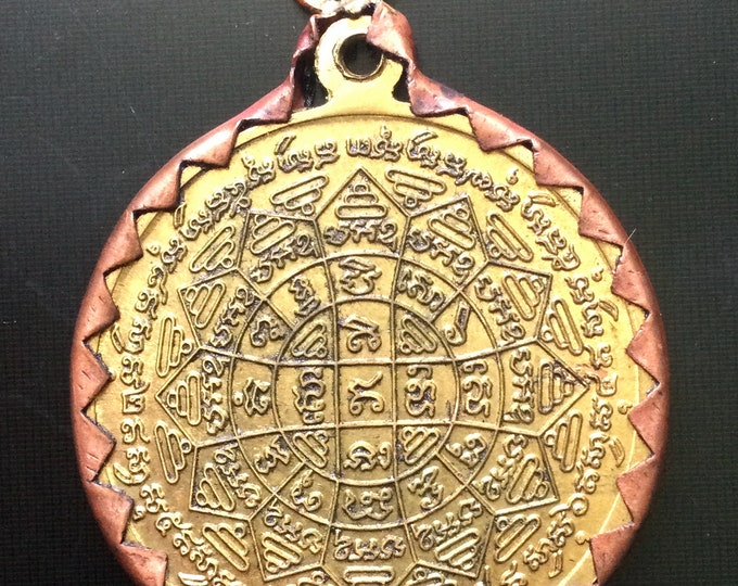 Very Rare Magic Yantra Rian Lp Kuay, Kositaram Temple / Powerful Mantra ...