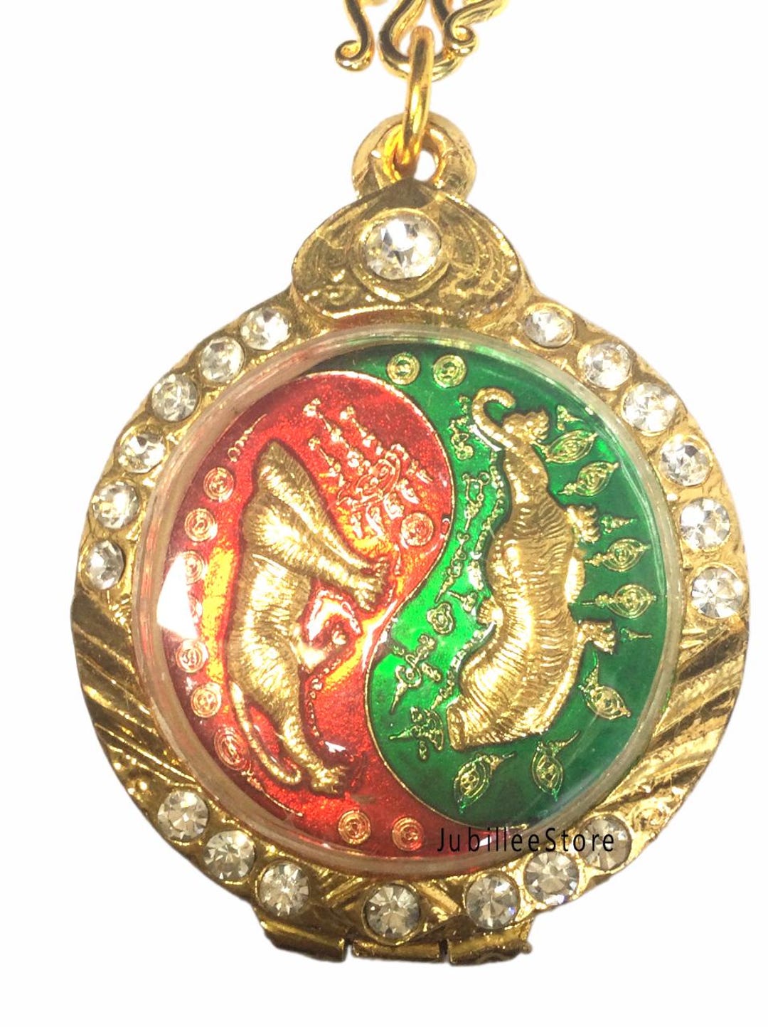 Holy Rare Yantra Mantra Tiger Lp Chanai B.E. 2561 Kunakon Temple ...