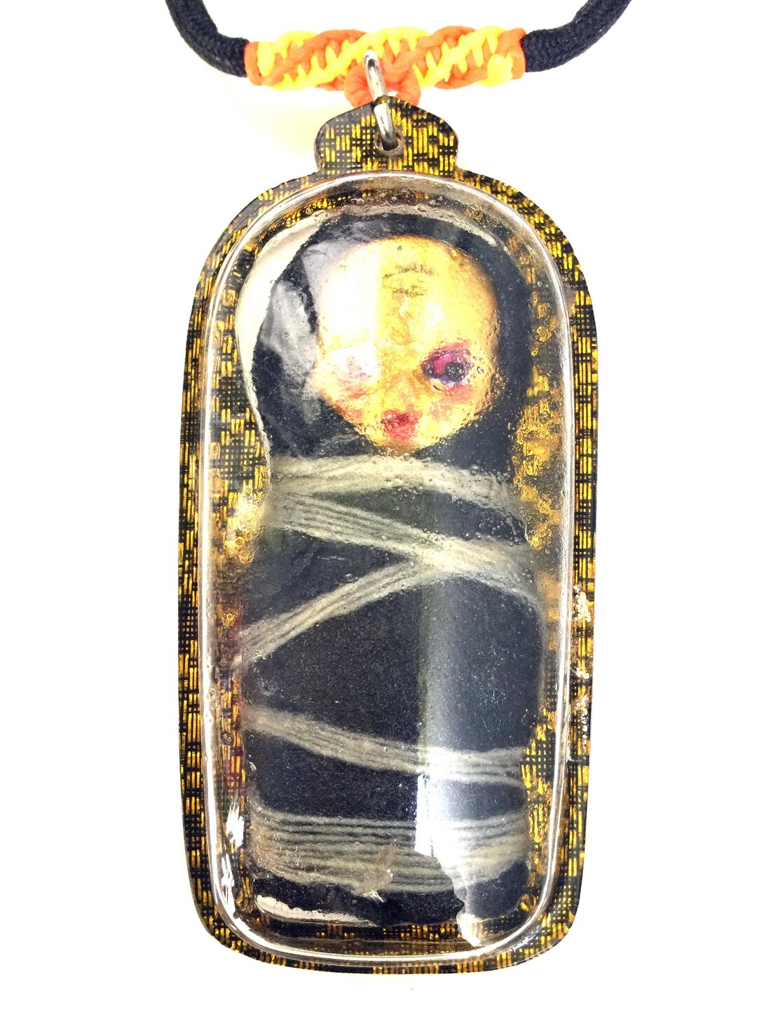 Rare Voodoo Luk-krok Kumangthong Mantra Pendant / Powerful Protective ...