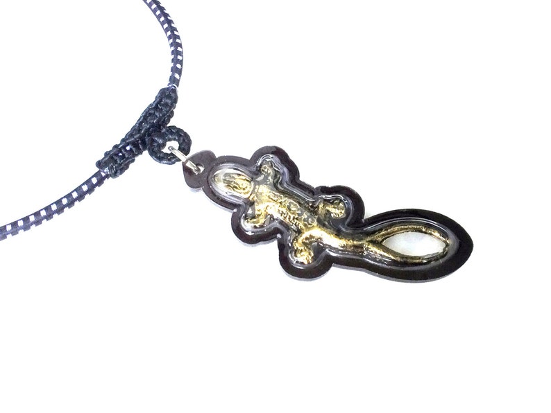 Rare Two Tailed Lizard Magic Pendant / Top Blessed Sacred Good Luck ...