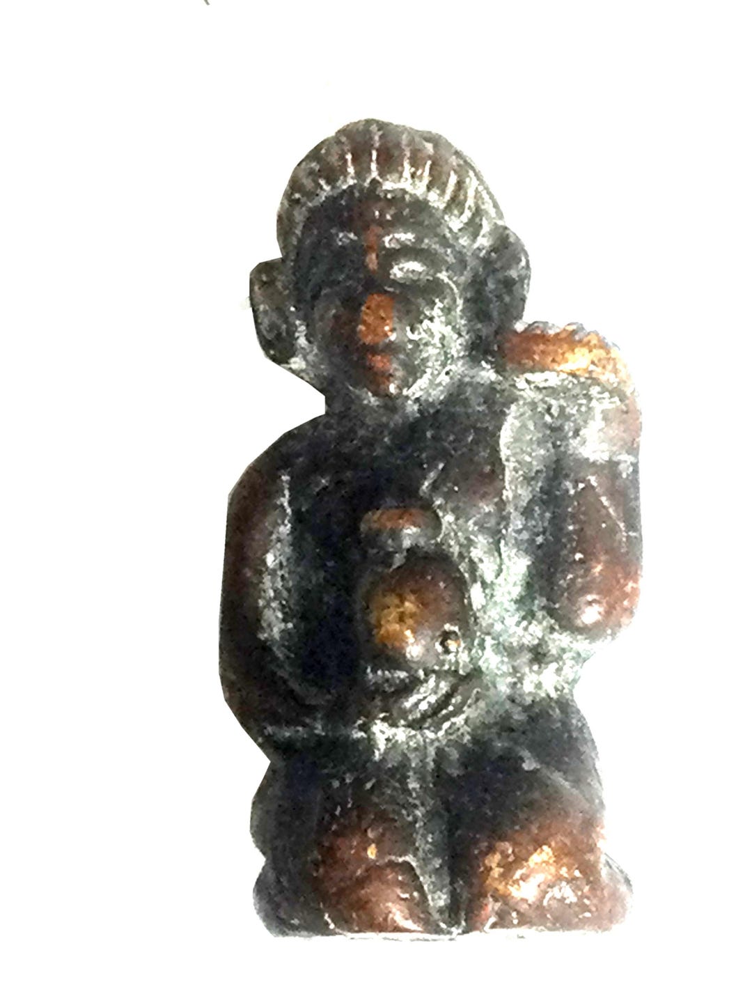 Rare Nang Kwak Thai Amulet: Lp Imm Blessed Brass Talisman - Etsy