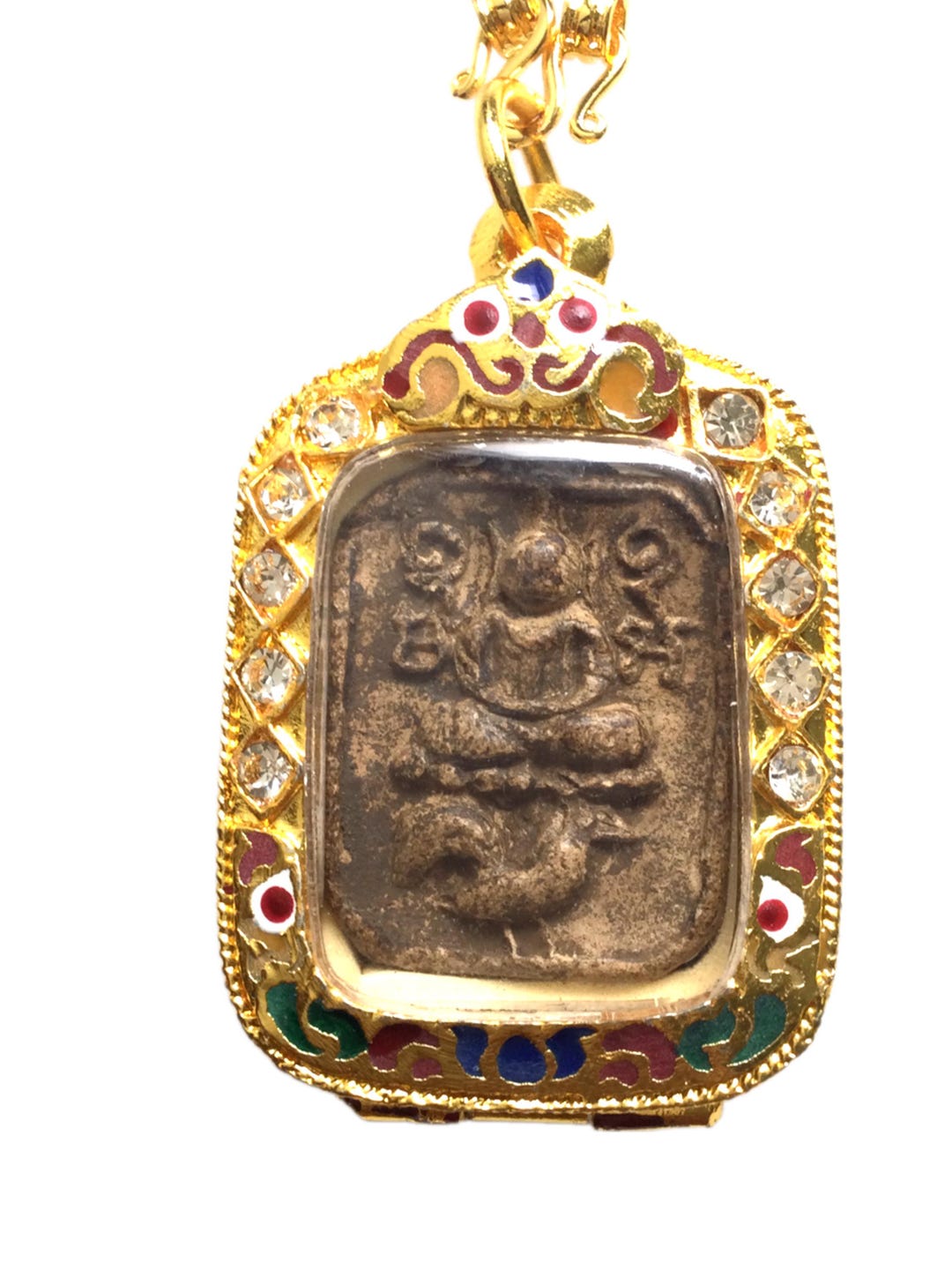 Rare Magic Old Clay Lp Parn on Garuda B.E. 2476, Bang-nomko Temple ...