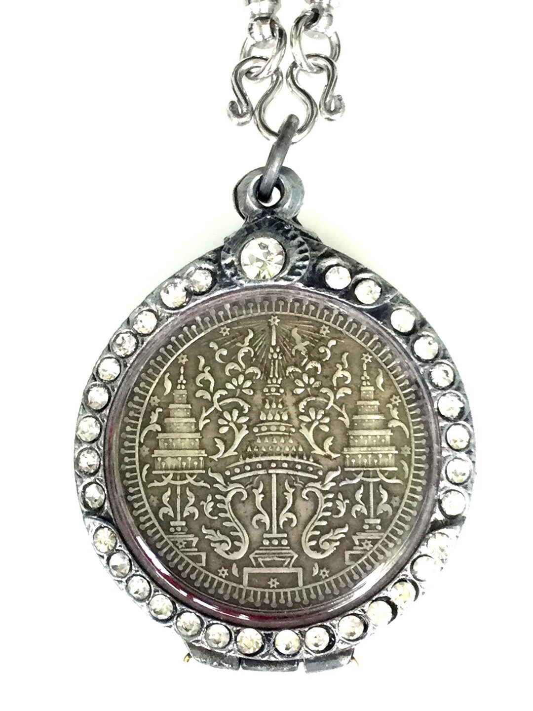 Very Rare Riangold Tra Pra Maha Monkut King Rama IV B.E. 2401 Magic ...