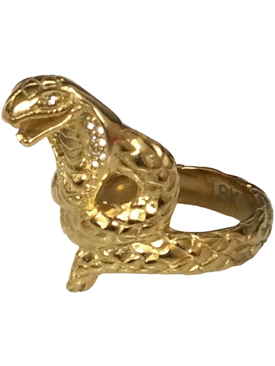 Rare Gold King Cobra Ring / Powerful Protective Talisman / Snake Ring ...