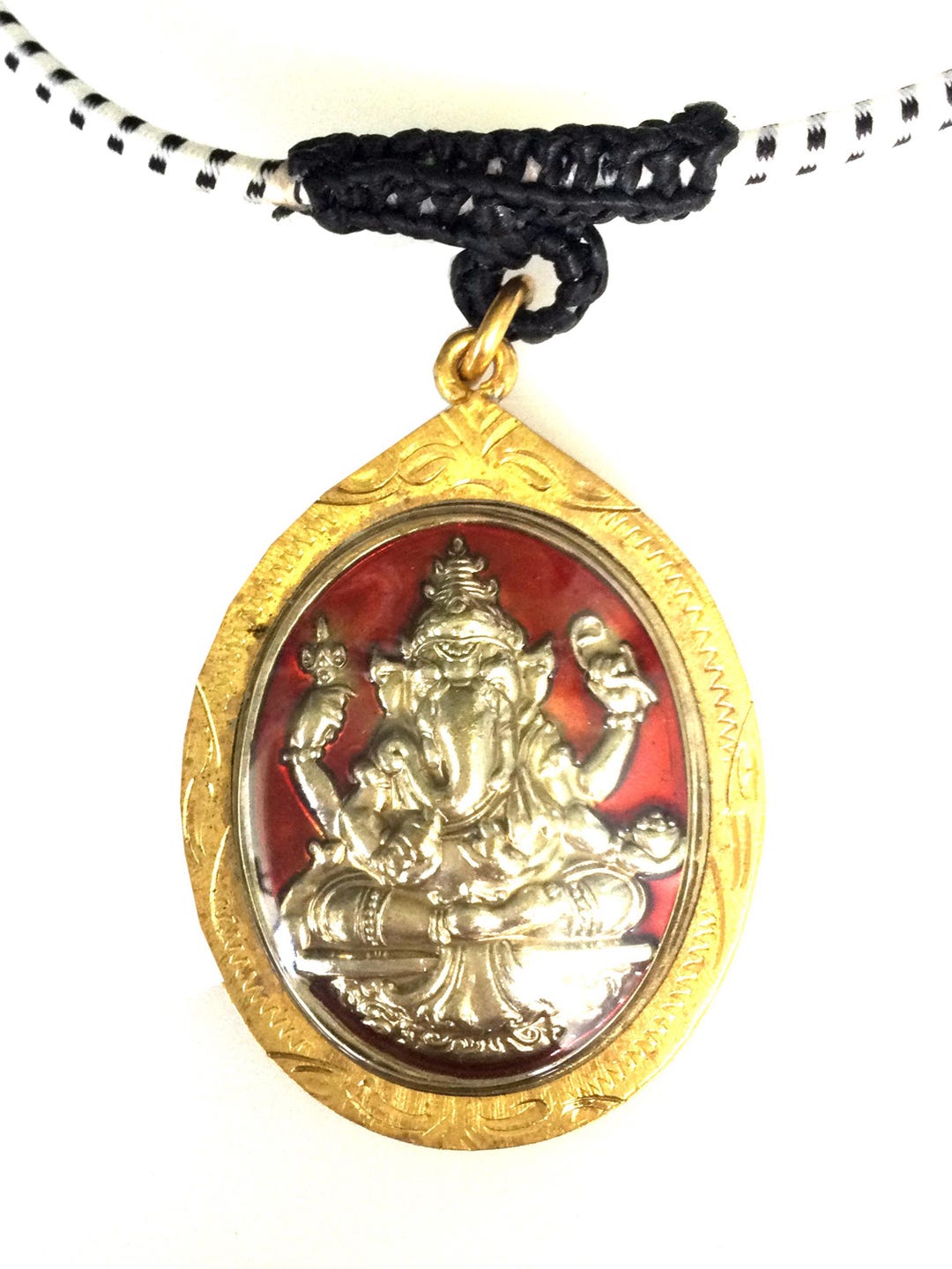 Rare Hindu Gods Ganesh Lp Kloi Pendant, Pukaothong Temple / Good Luck ...