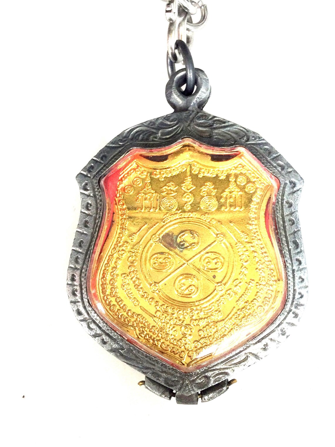Rare Yantra Mantra Gold Tiger Lp Chanai B.E. 2561 Kunakon Temple ...