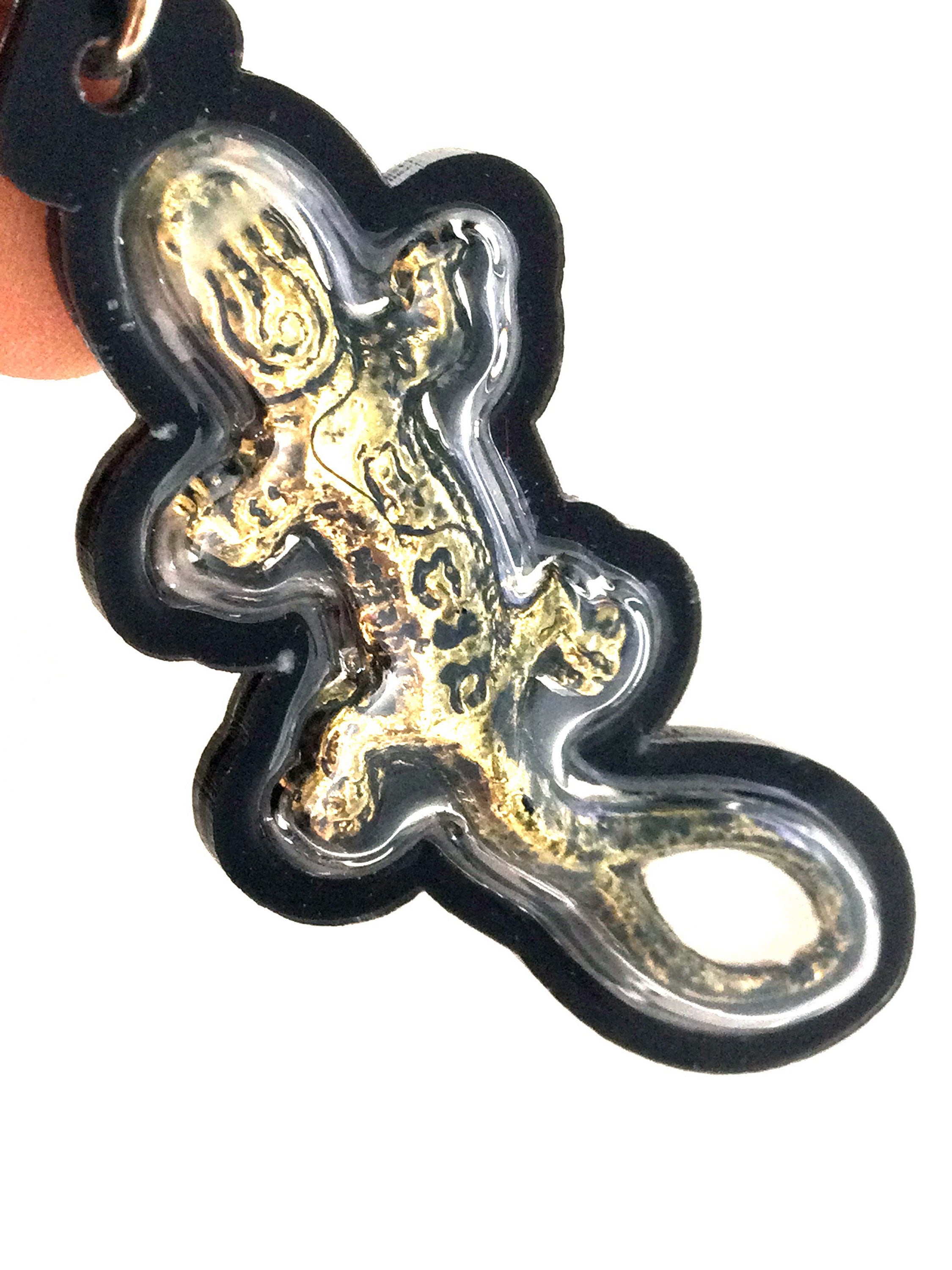 Rare Two Tailed Lizard Magic Pendant / Top Blessed Sacred Good Luck ...