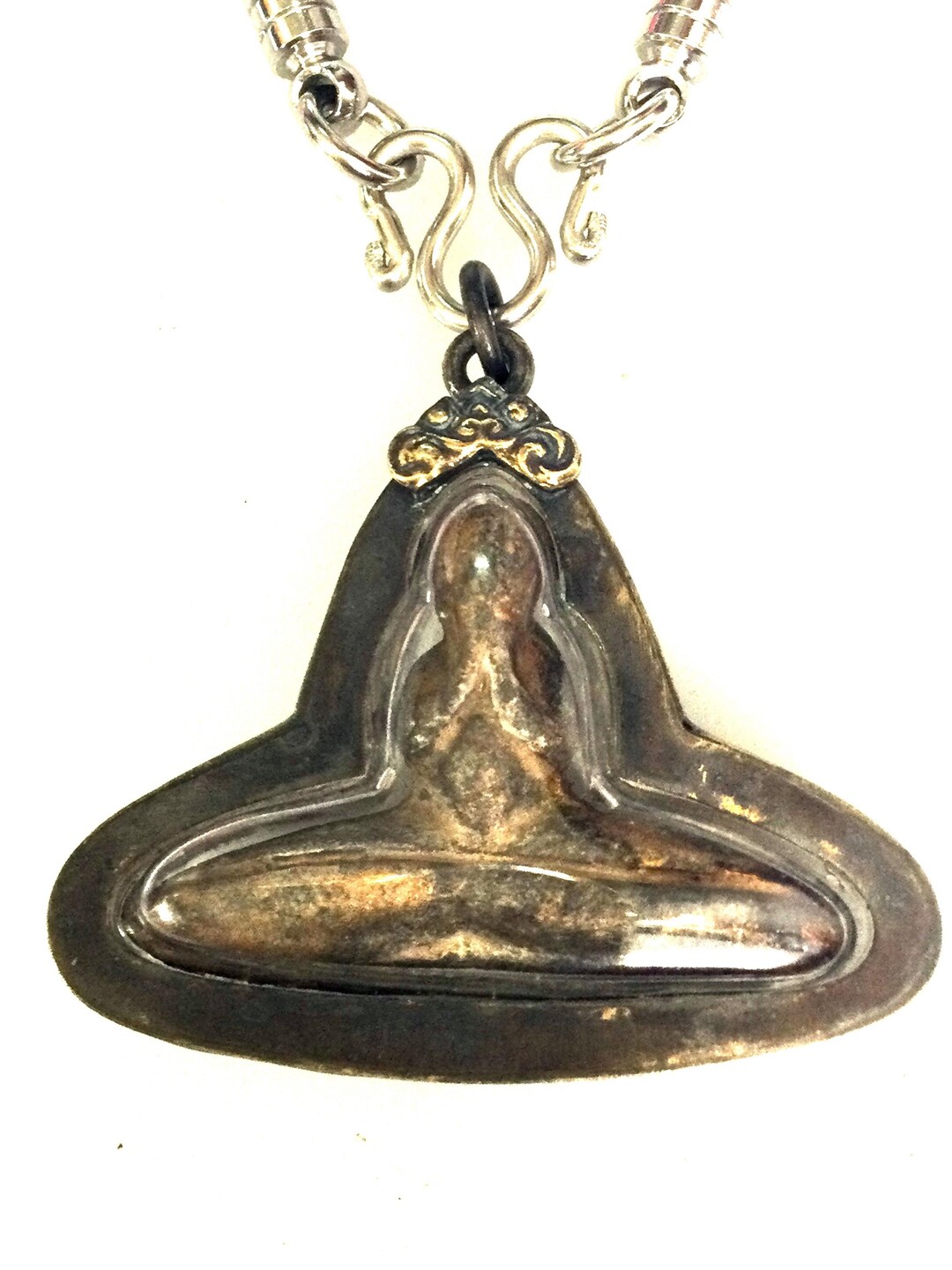 Rare Magic Clay Phra Pidta Amulet: Lp Kron Bangsae Temple, Good Luck ...