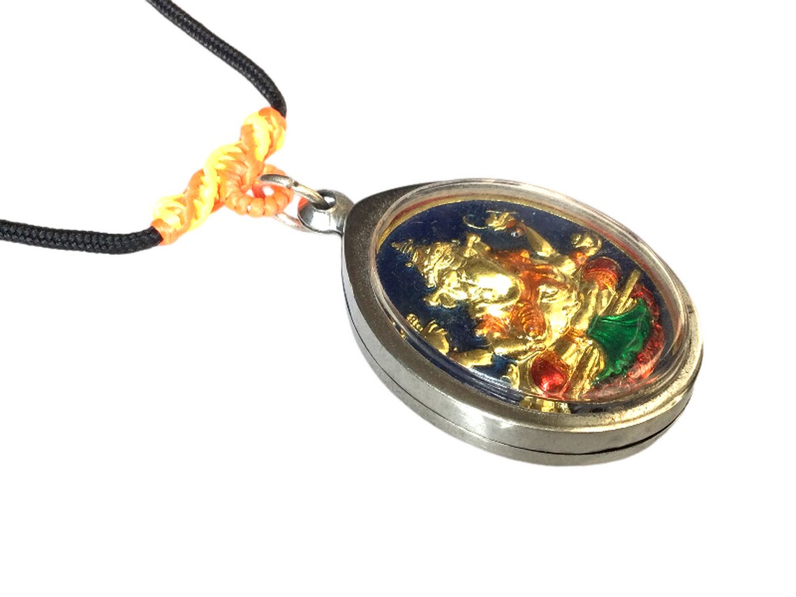 Powerful Hindu Gods / Ganesh Pendant / Ganesha Amulet / Good Luck Charm ...