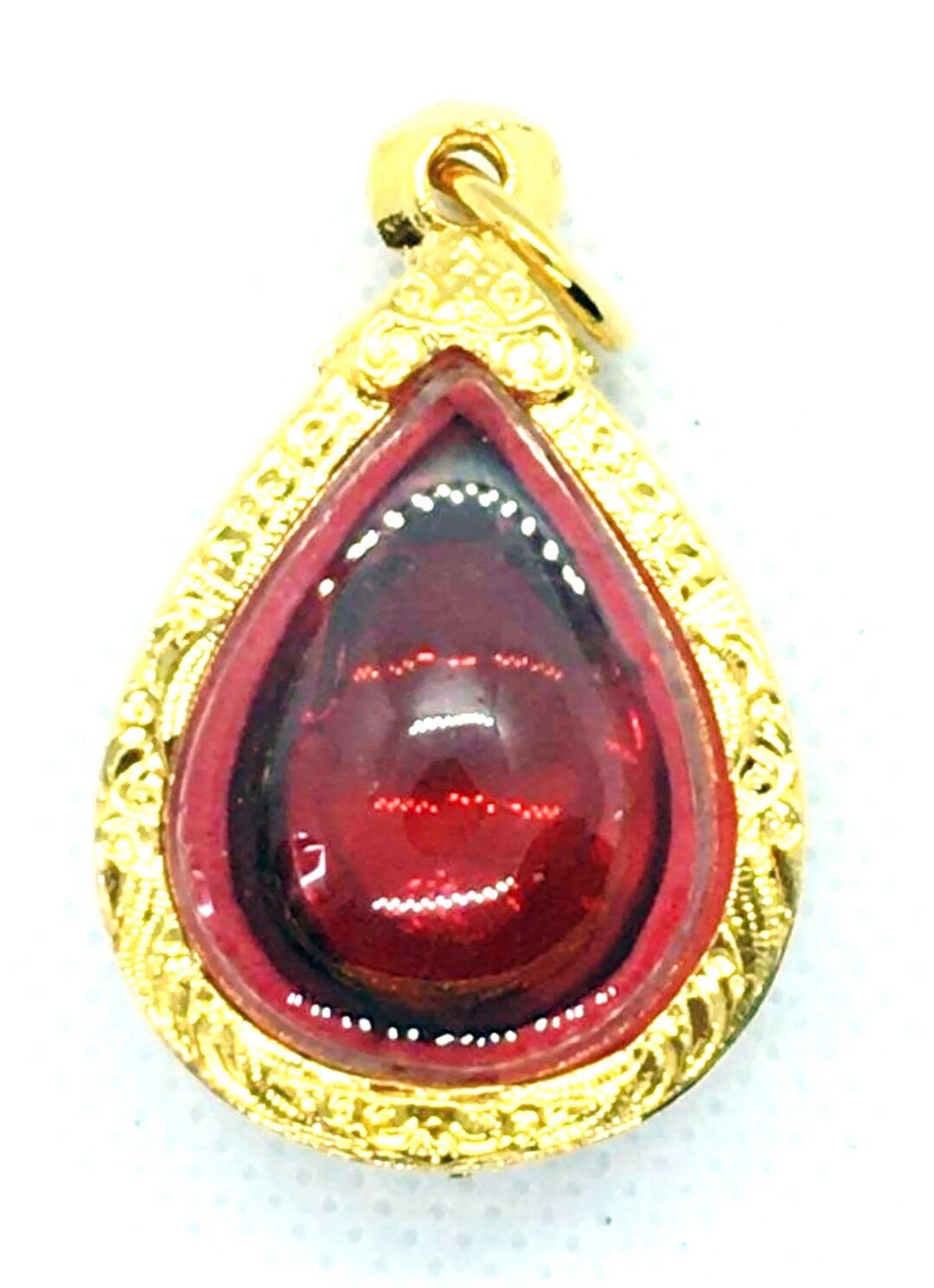 Magie Naga's Eye Stein Anhänger, Edelstein, Auge Kristall der roten ...