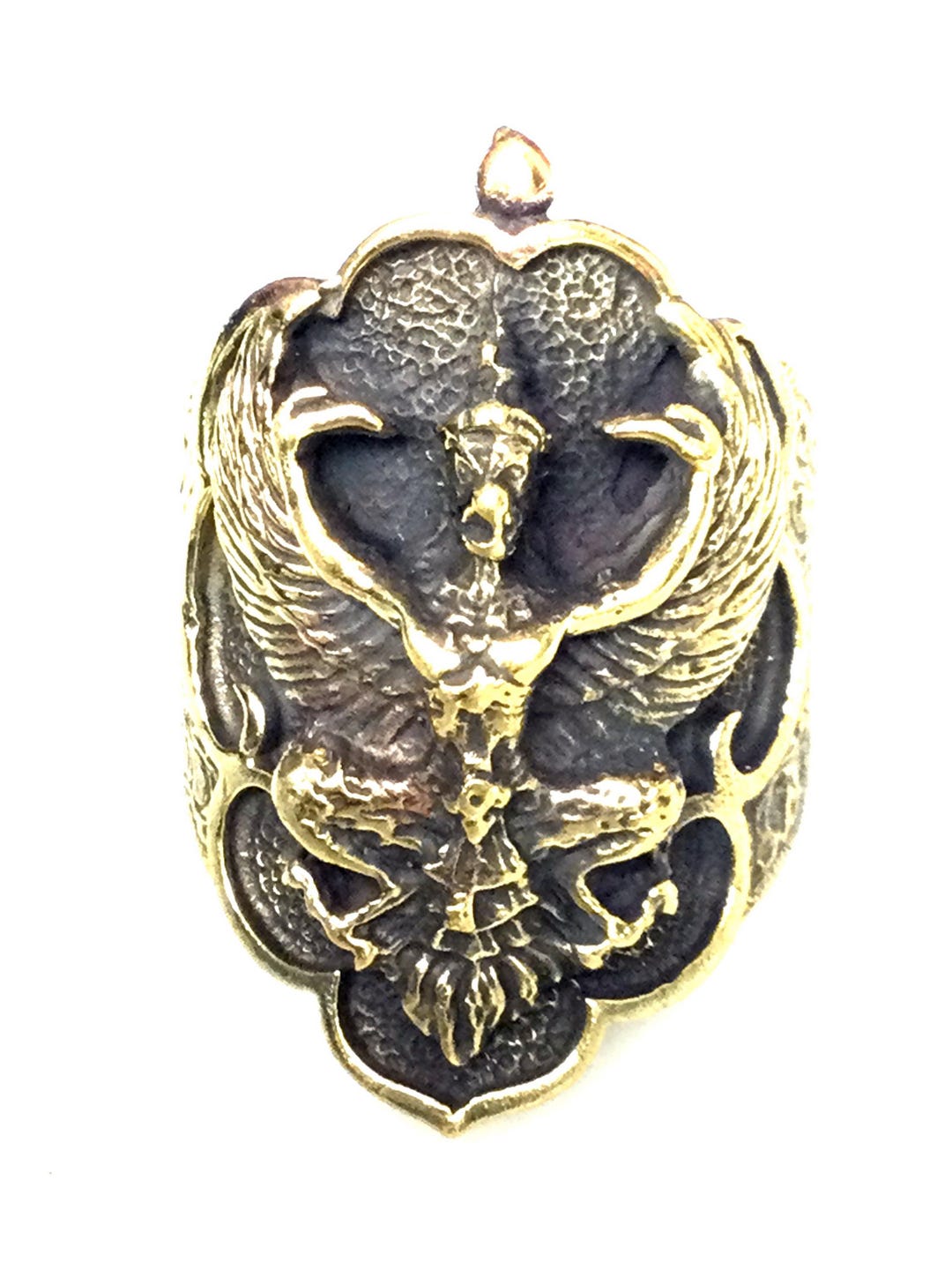 Rare Vintage Paya Garuda Magic Ring / Lucky and Charming Gold Ring ...