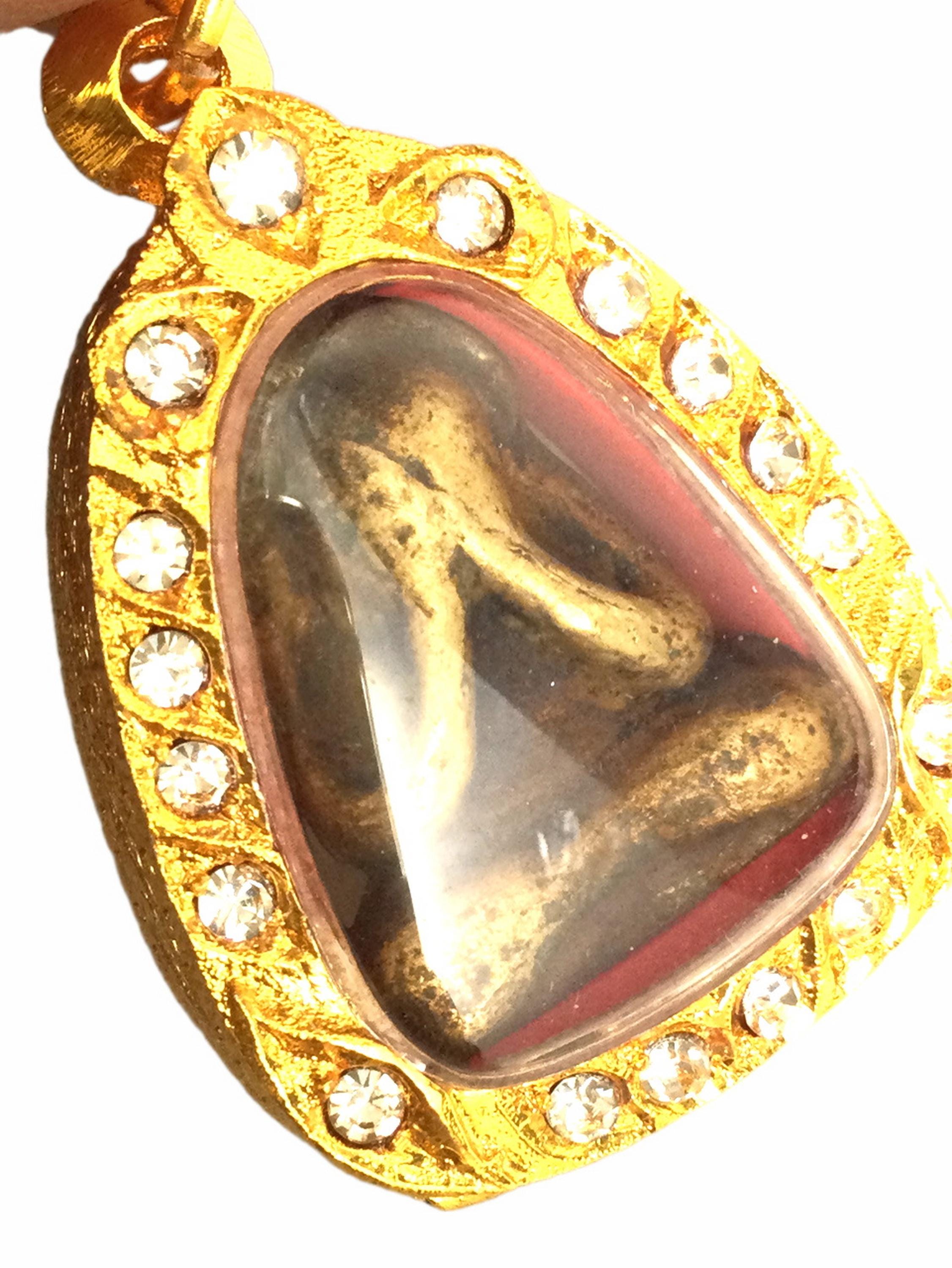 Phra Pidta Lp Iadm Amulet: Donsa Temple Brass Talisman - Etsy