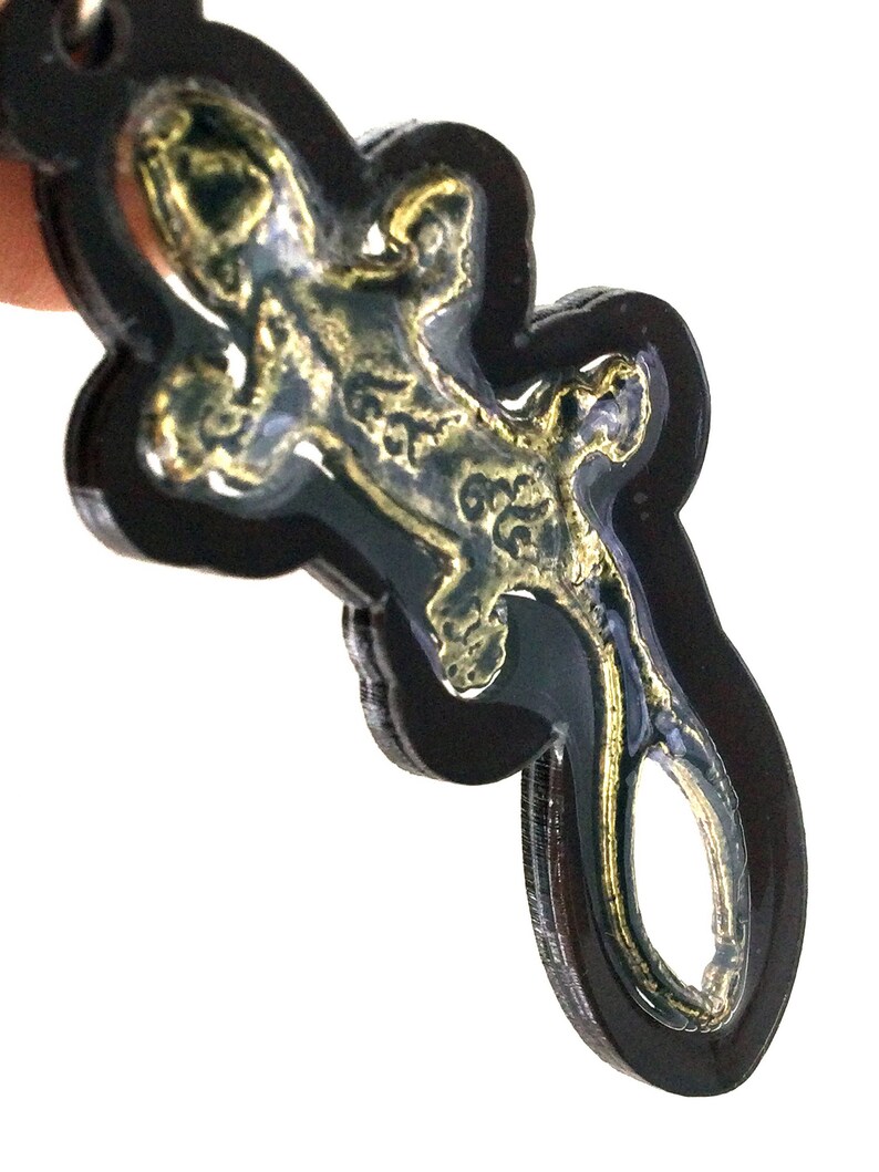Rare Two Tailed Lizard Magic Pendant / Top Blessed Sacred Good Luck ...