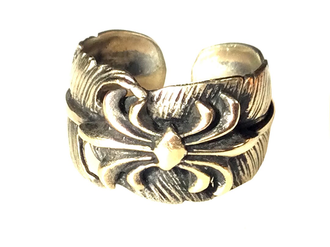 Rare Chrome Hearts Lucky Ring Cemetery Cross Ring Size 10 Vintage 2024 ...