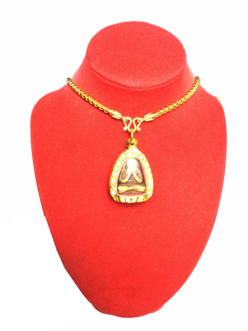 Phra Pidta Lp Iadm Amulet: Donsa Temple Brass Talisman - Etsy