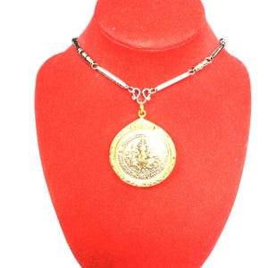 Rare Silver God Ganesha Powerful Pendant / Good Luck and Protective ...
