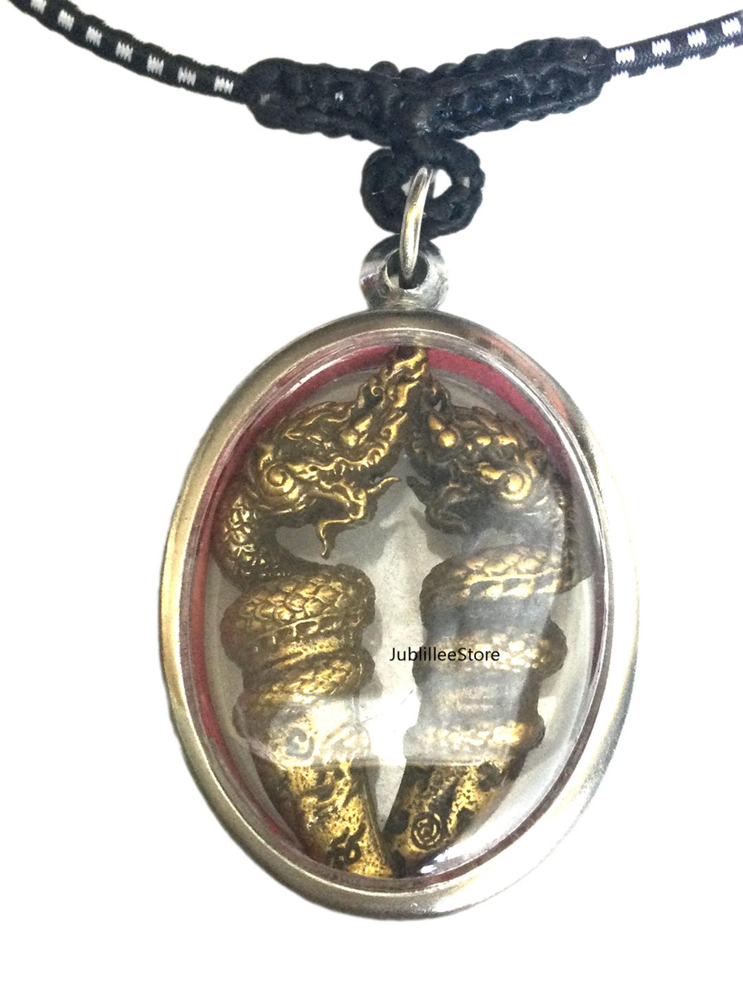 Rare Limited Two Paya Naga Magic Pendant Powerful Talisman Lucky Life ...