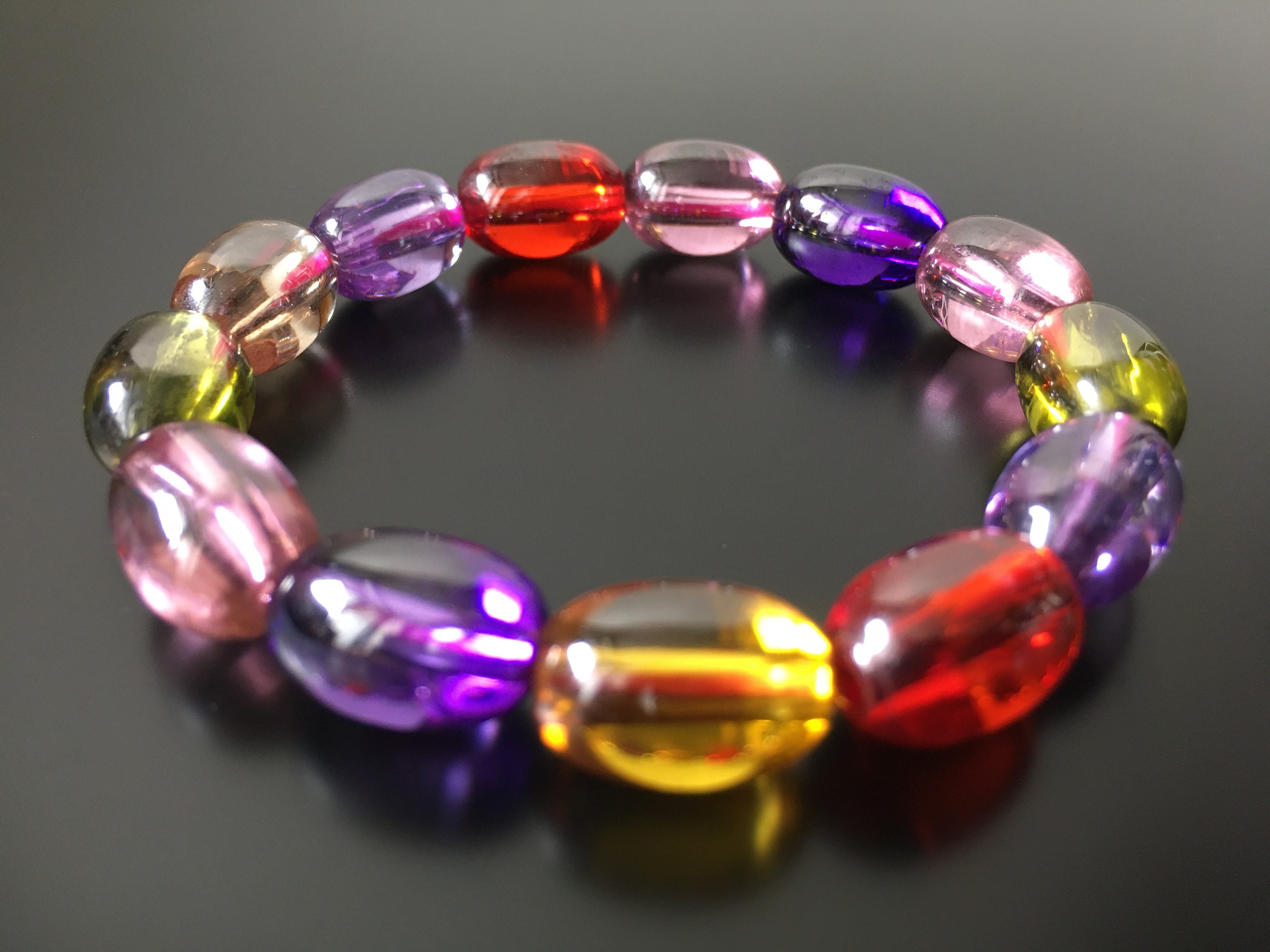 Magic Natural Multi-colors Oval Naga Eye Stone 12mm Ellipse - Etsy UK