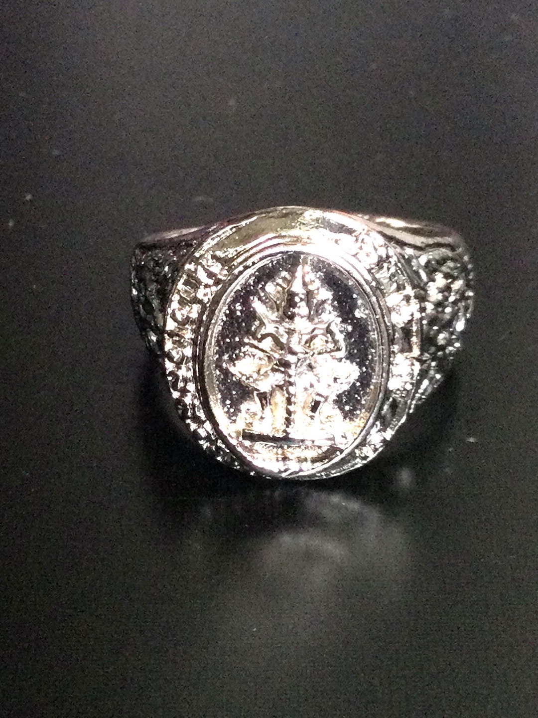 Rare Silver Tao Vessuwan Magic Ring, Julamani Temple / Powerful ...