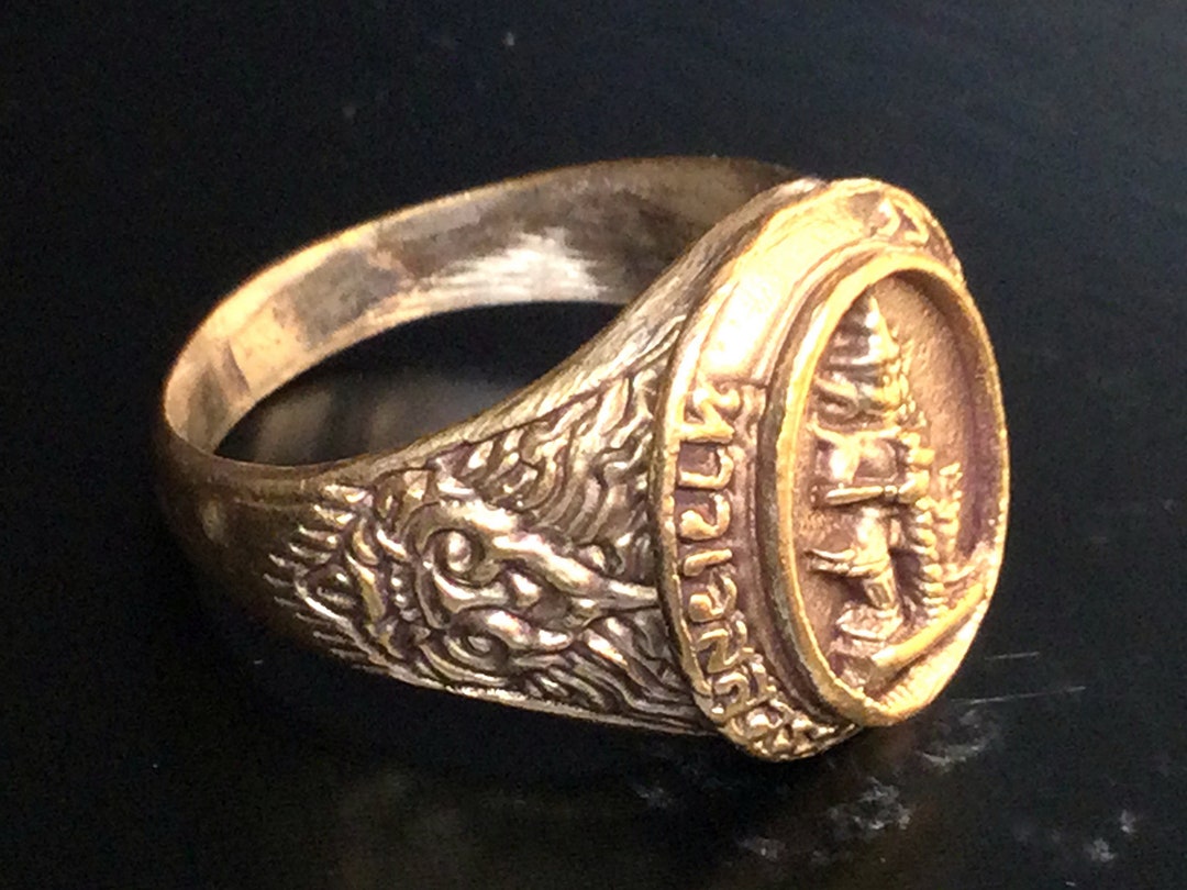 Very Rare Tao Vessuwan Magic Ring, Julamani Temple / Powerful ...
