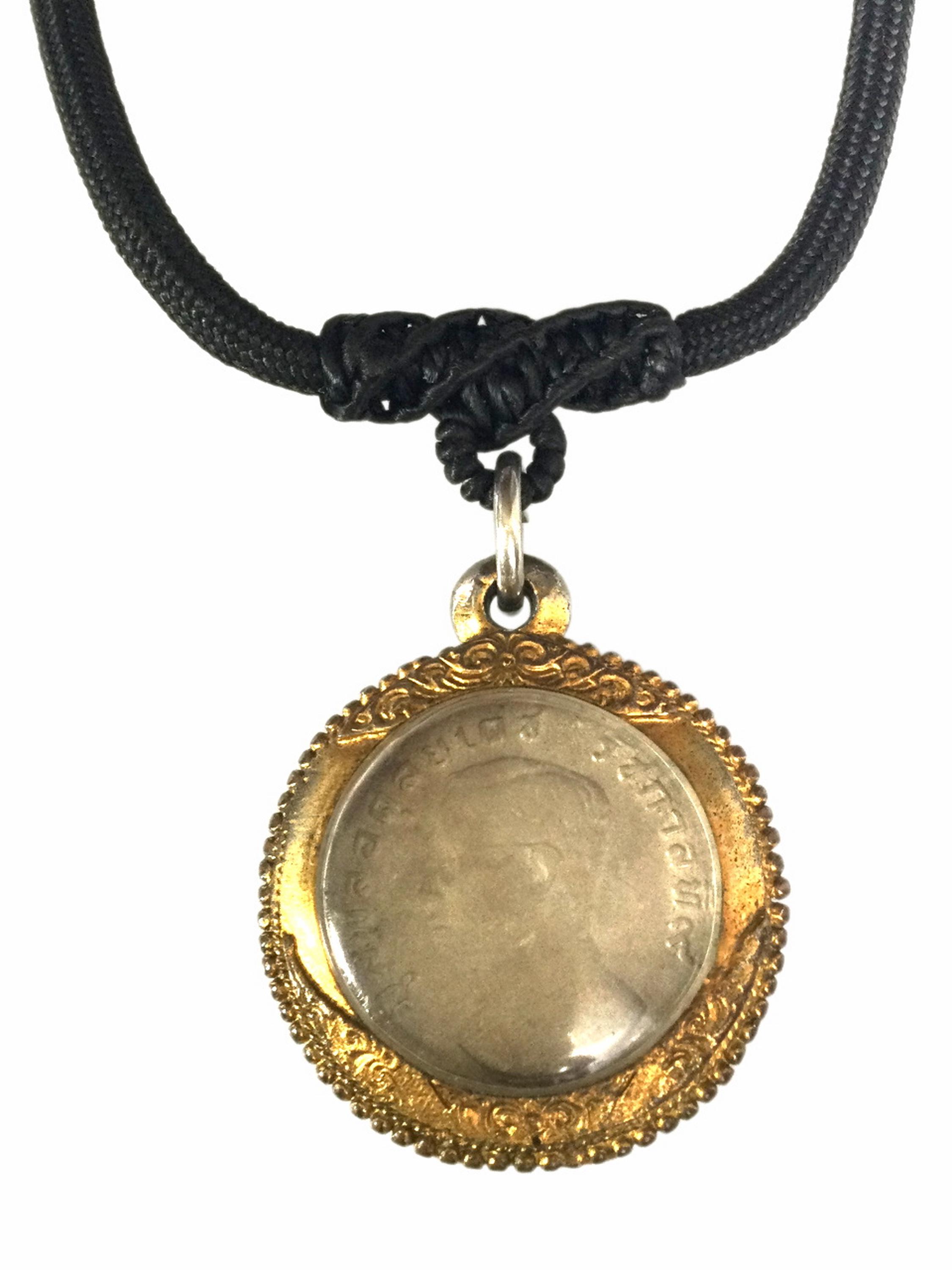 Rare Rian Garuda King Rama 9 Powerful Pendant / Mantra Good Luck Charm ...