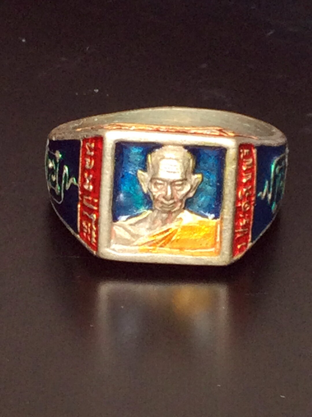 Rare Magic Ring Made by LP Toh, Praduchimple Temple B.E. 2521 ...