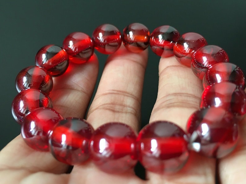 Limited Edition Natural Red Naga-eye Stone Bracelets Lovely - Etsy