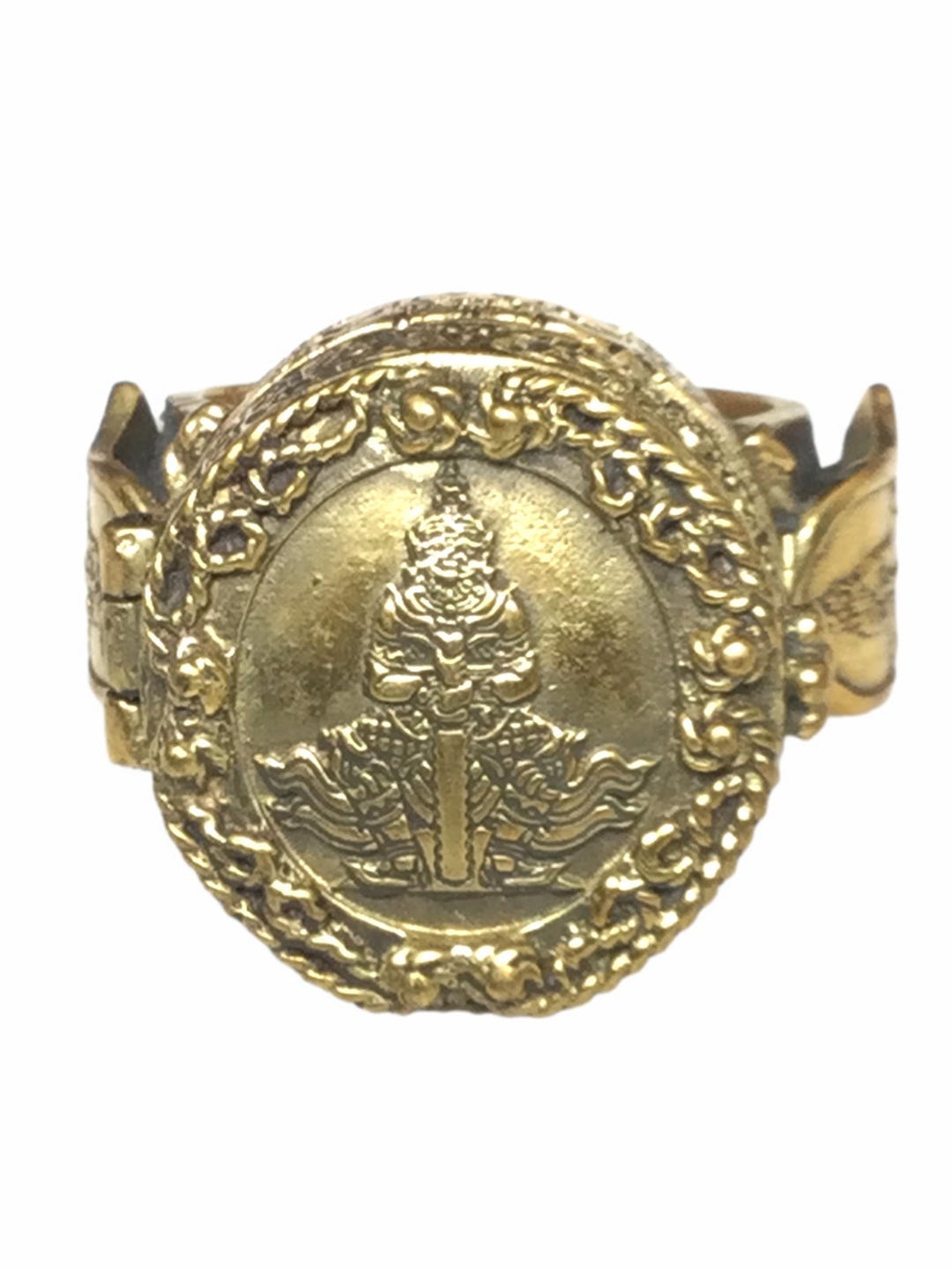 Gold Tao-vessuwan Ring: Thai Buddha Amulet, Lucky Talisman - Etsy Australia