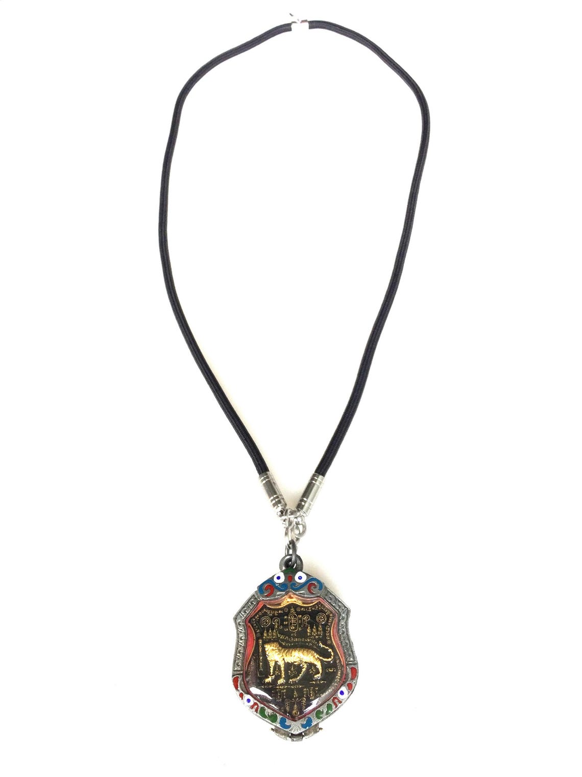 Rare Yantra Mantra Gold Tiger Lp Chanai B.E. 2561 Kunakon Temple ...