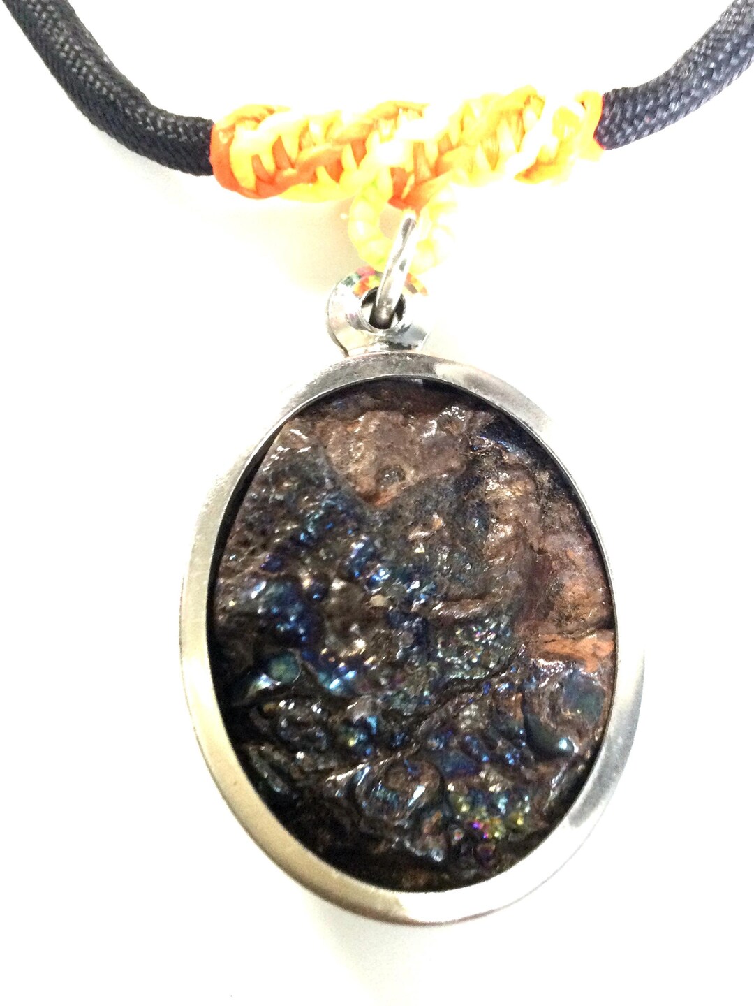Rare 7 Color Rainbow Leklai Stone / Powerful Sacred Pendant / Thai ...