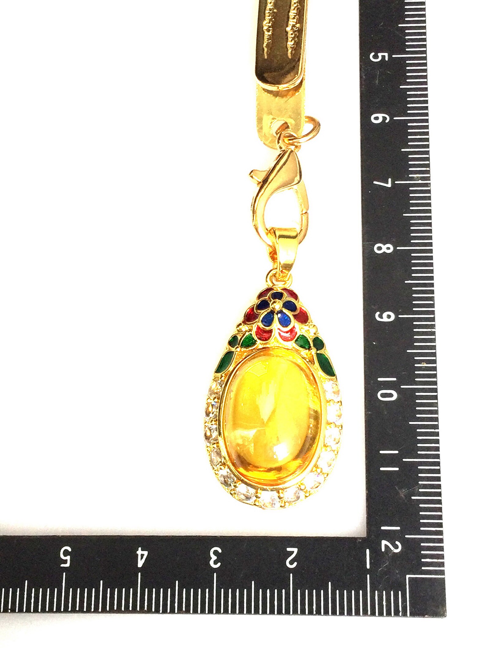 Yellow Naga Eye Stone Magic Silver Pendant / Top Good Luck and Charm ...
