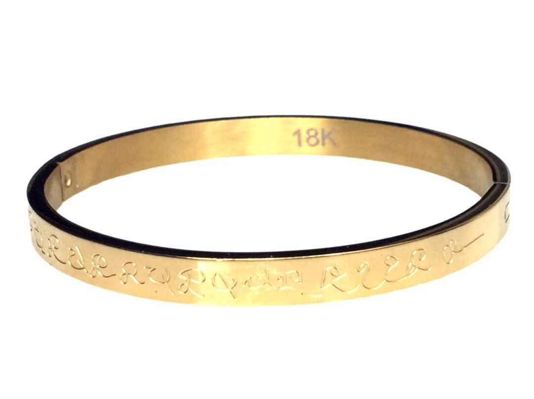 Golden Mantra Yantra Powerful Bracelet / Lucky and Charm Bracelet ...