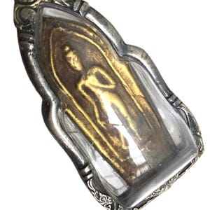 Rare Brass Phra Pang Lila Lp Buoi Magic Statue Pendant, Manao Temple / Powerful Good Luck Charm ...