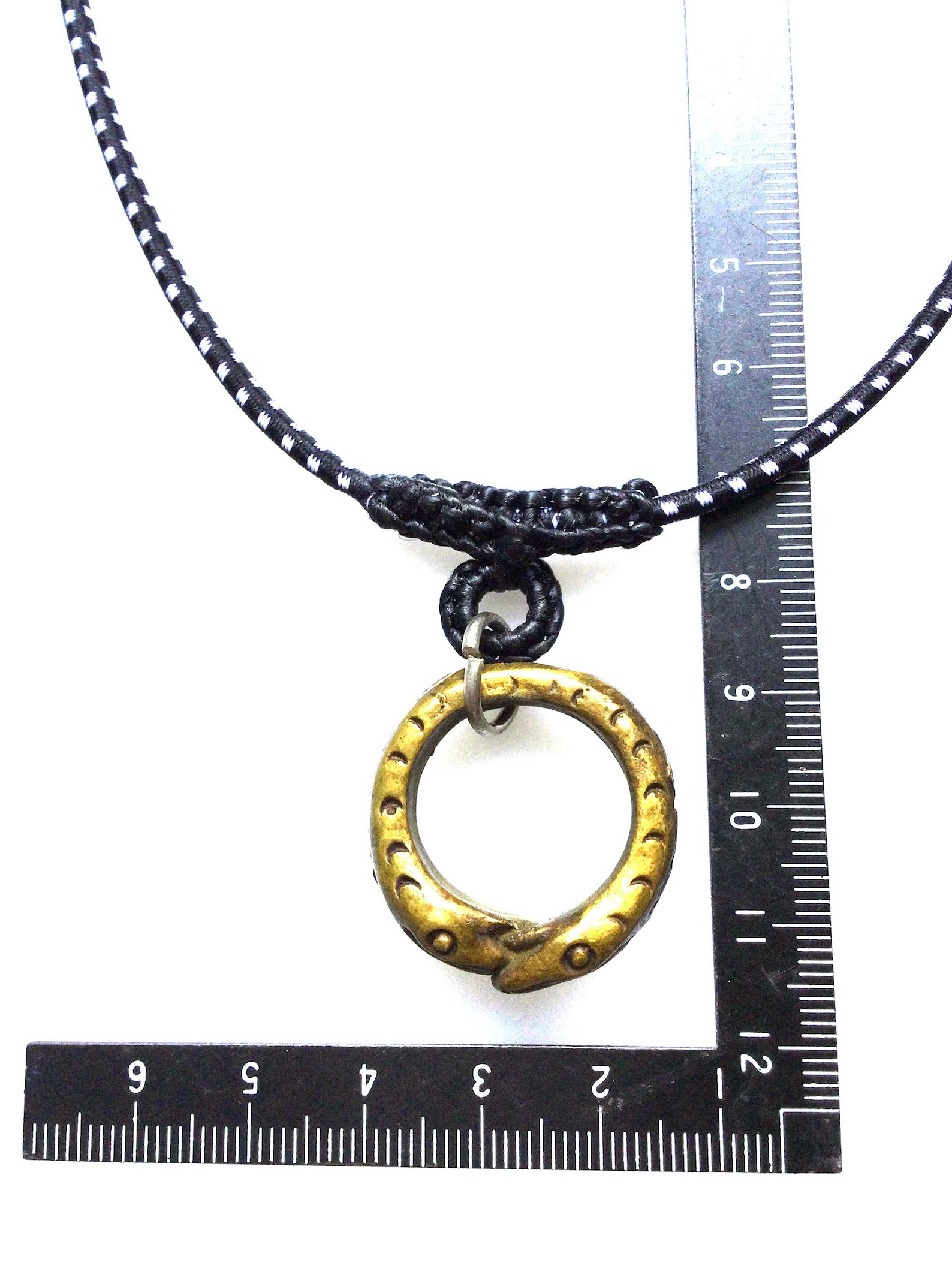 Rare Snake Eat Snake Ring Talisman Pendant Made by LP Imm, Hua-khao ...
