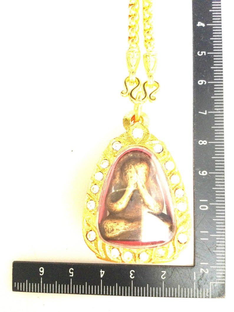 Phra Pidta Lp Iadm Amulet: Donsa Temple Brass Talisman - Etsy