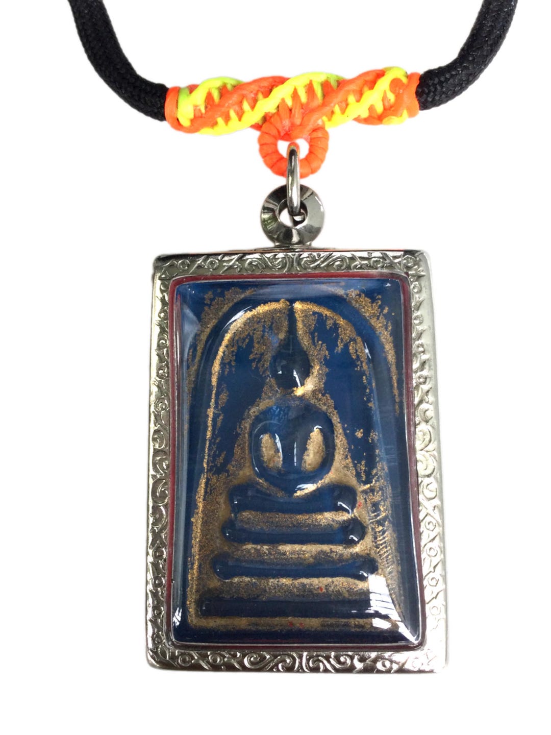 Rare Blue Naga Eye Stone Phra Somdet, Lp Toh Prorangsi With Gemstone ...
