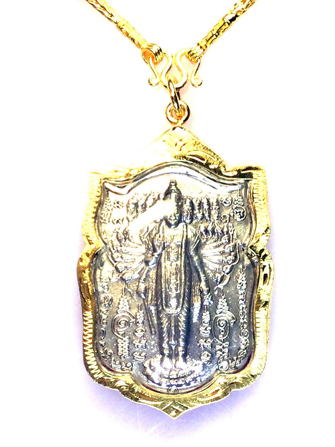 Rare Hindu Ramayana Lord Vissnu Phra Narai Open the World, Magic Thai ...