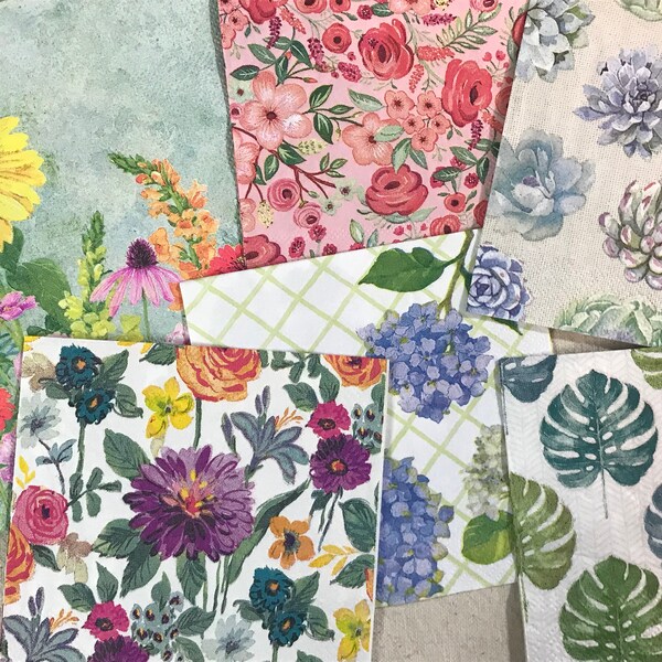 Decorative Paper Napkins - Etsy