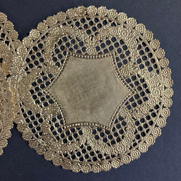 Gold Paper Doilies - Etsy