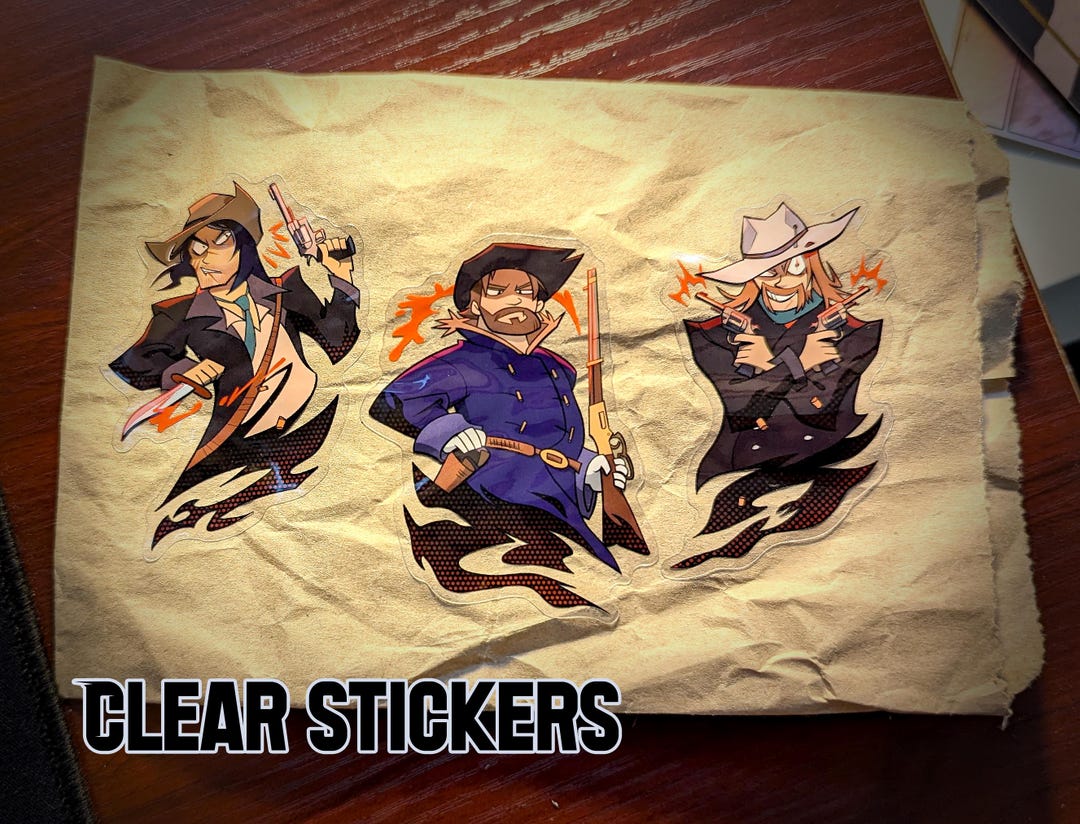 RDR2 Outlaw Stickers (no Tracking) - Etsy