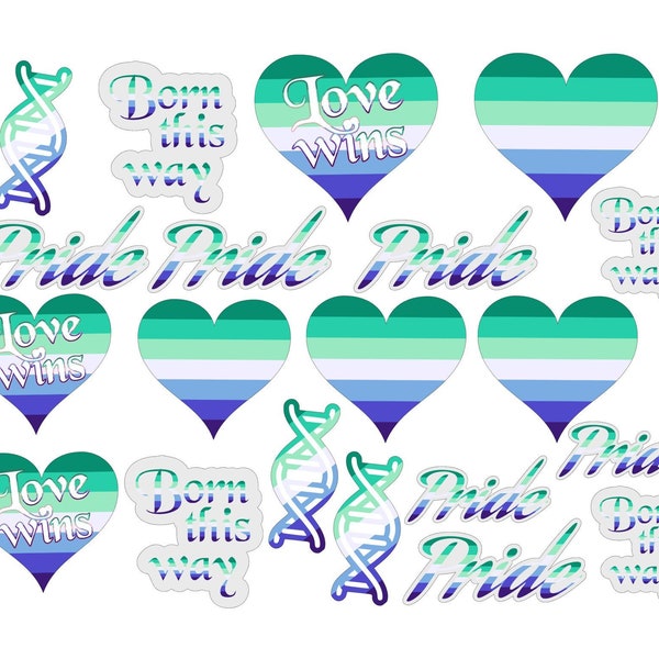 Gay pride sticker - Etsy.de