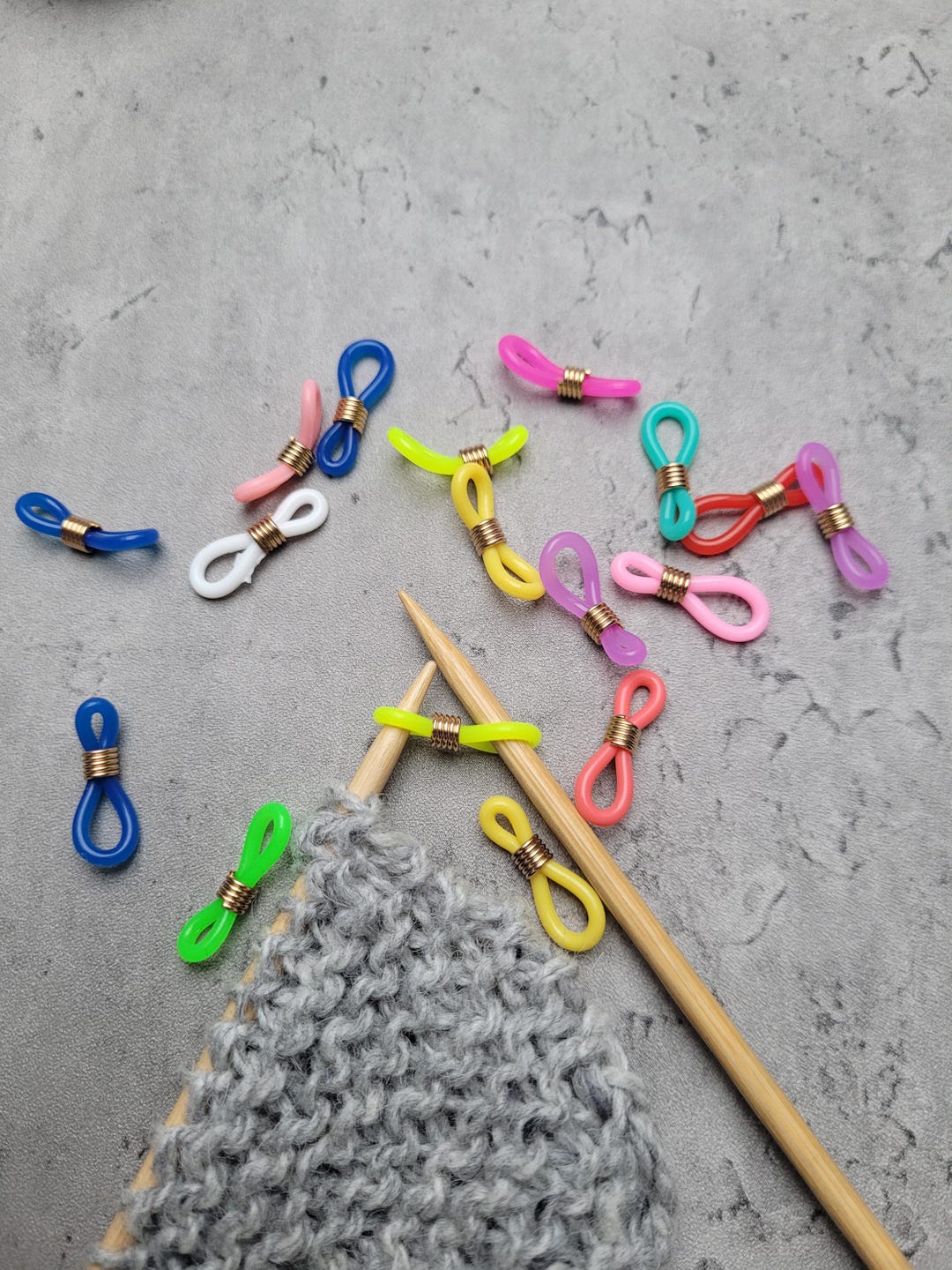 Knitting Needle Stopper Needle Holder Knitting Accessories Needle ...